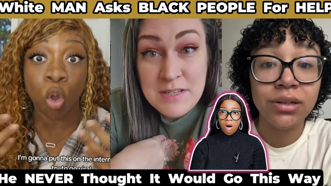 ẀHI👉🏾⚪️ITE MAN Asks BLA👉🏾🟤CK People For Help | It Didn't Go The Way He ...