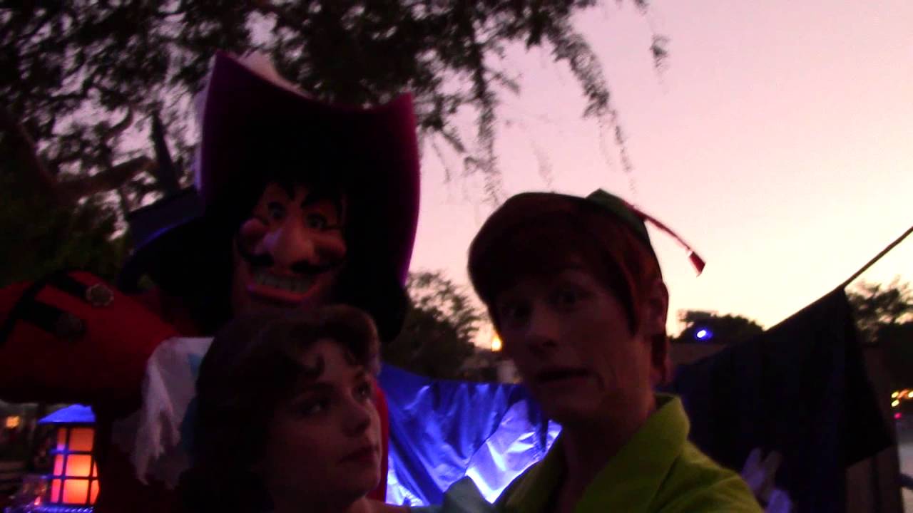 Peter Pan gets all the candy at Disneyland - YouTube