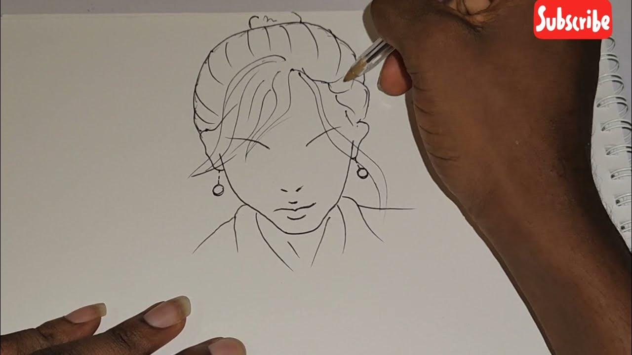 Step-by-Step Guide: How to Draw a Realistic Girl | Easy Drawing ...