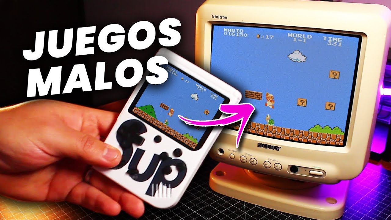 Probando Juegos MALOS en el SUP - Juegos que nadie juega | elrafias - YouTube