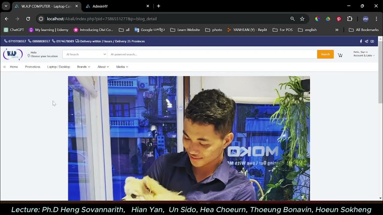Final Review PHP Project - YouTube