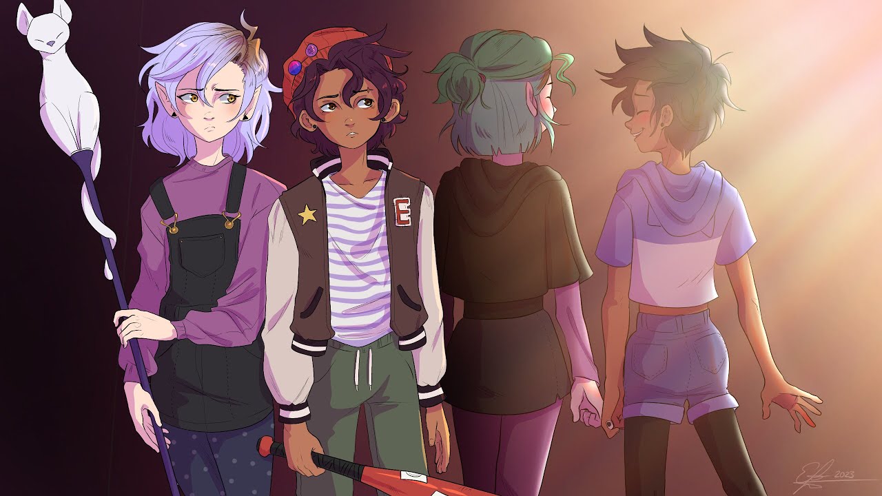 Then and Now | The Owl House | Speedpaint - YouTube