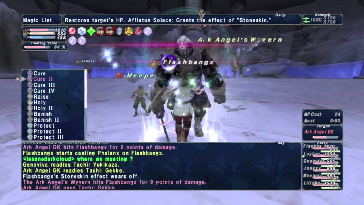 FFXI - Ark Angel GK - YouTube