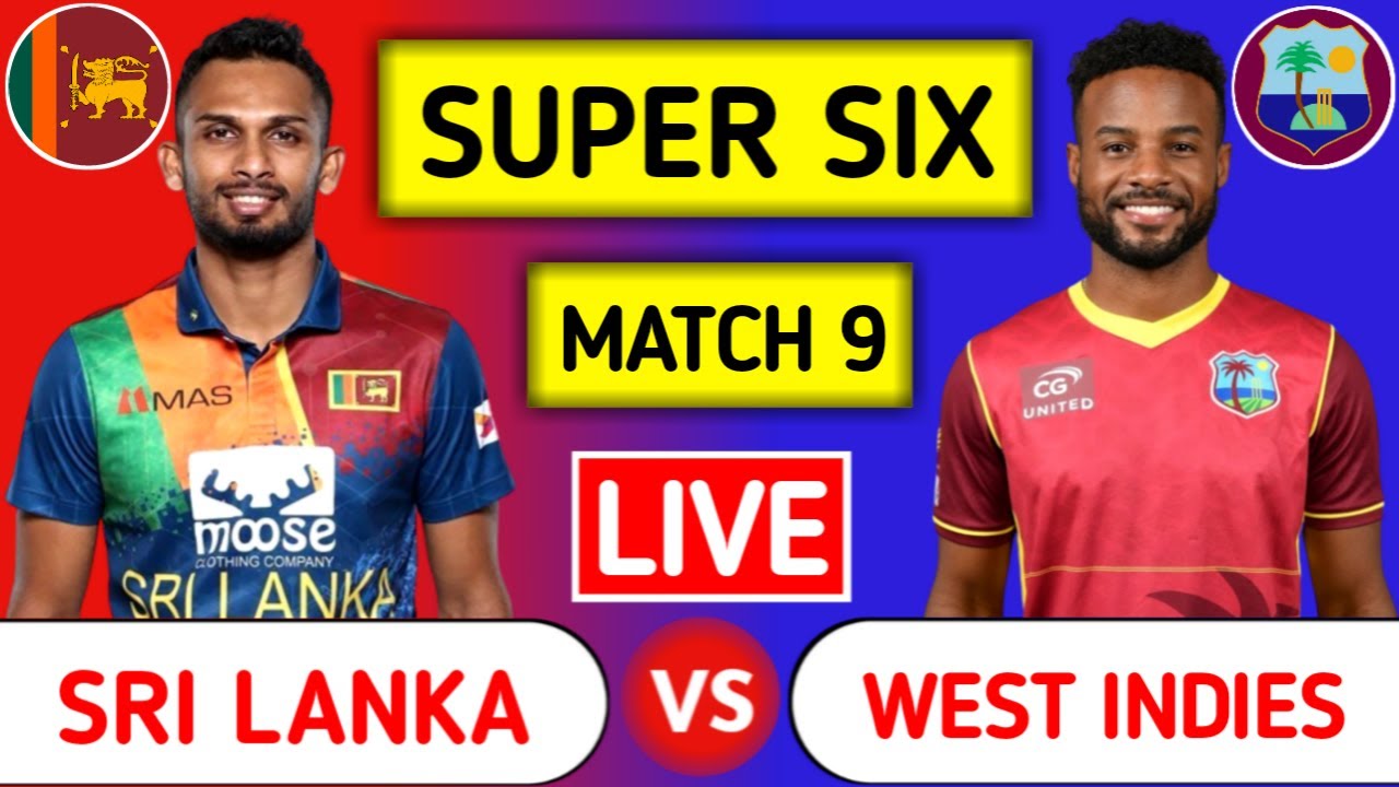 Sri Lanka Vs West Indies Live | SL vs WI | ICC Cricket World Cup ...