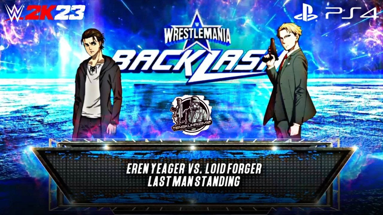 Eren Yeager Vs Loid Forger (Last Man Standing) || WWE 2K23 (PS4 ...