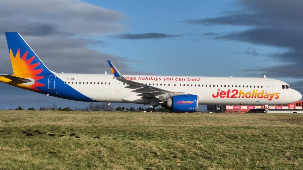 Jet2 A321NEO Special Visit at Leeds Bradford Airport | 29/01/25 - YouTube