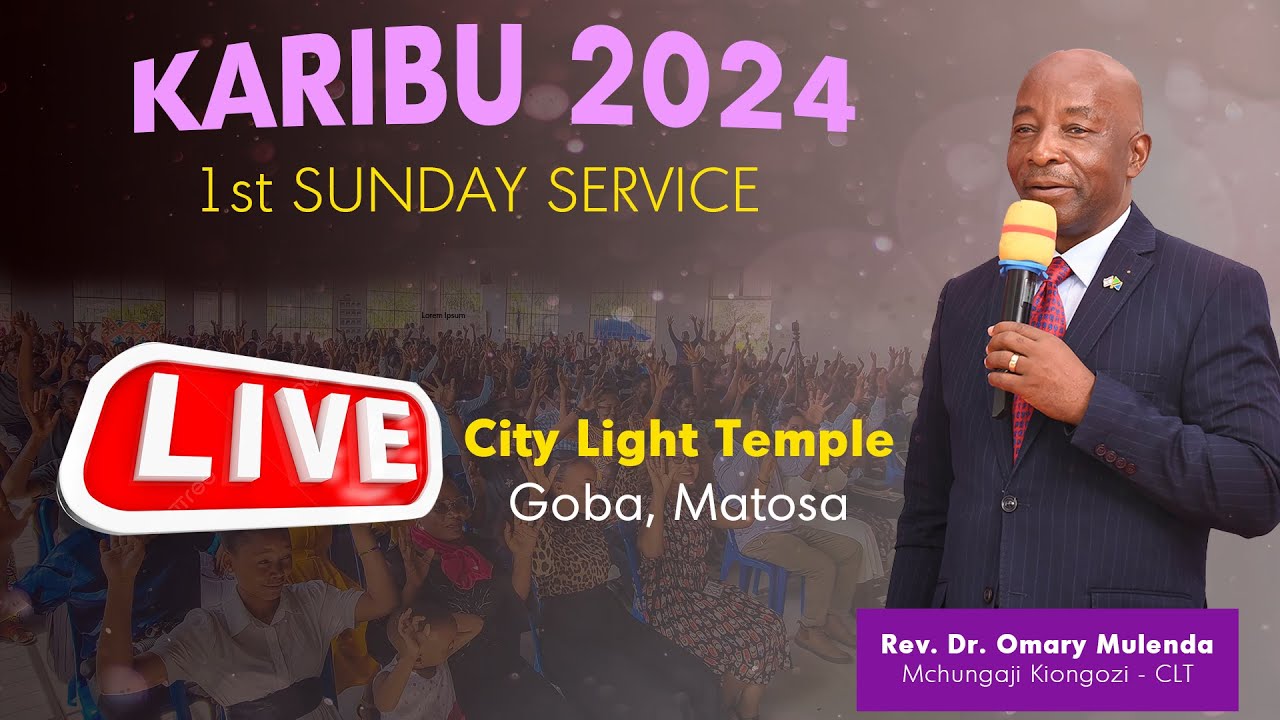 #LIVE FIRST SUNDAY SERVICE | DR. OMARY MULENDA | TAG - CLT - YouTube