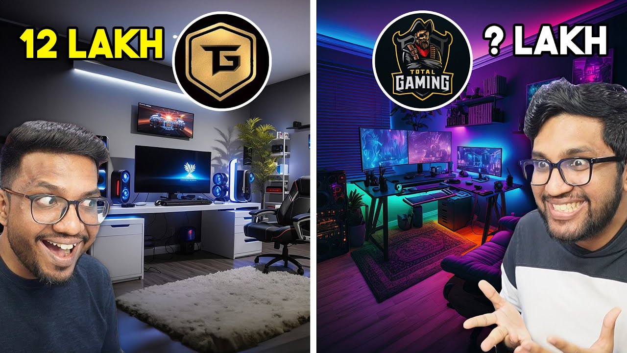 TOP EXPENSIVE GAMING SETUP OF INDIAN YOUTUBERS - YouTube