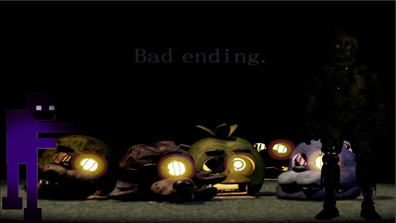 The End Of FNAF - FNAF 3 Part 3 - YouTube