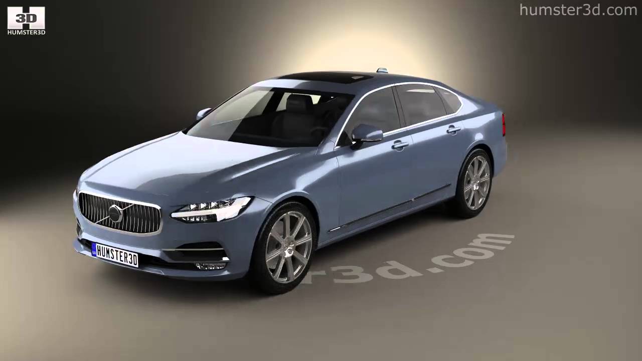 Volvo S90 2020 3D model by 3DModels.org - YouTube