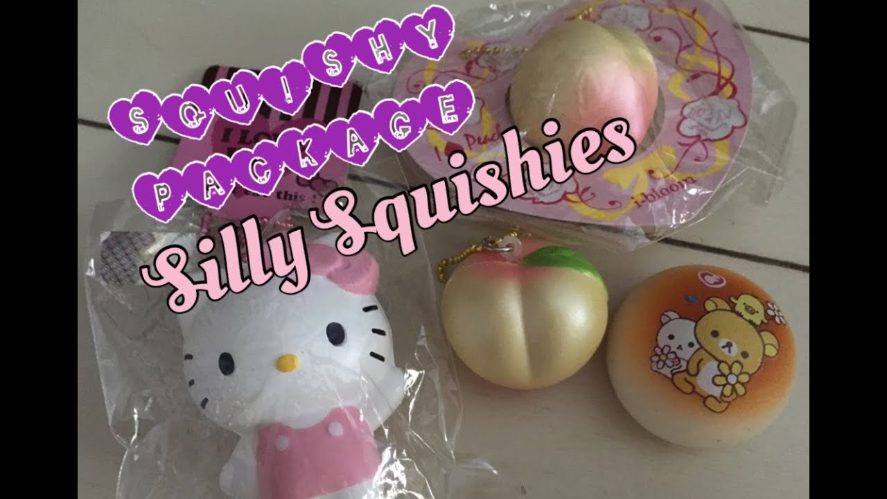 Silly Squishies Package!! - YouTube