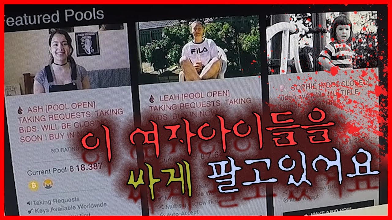 우리가 알지 못한 인터넷 딥웹 Deep Web 불법 거래 마약 Tnt폭탄 권총 심지어 성매매 영상까지 Youtube