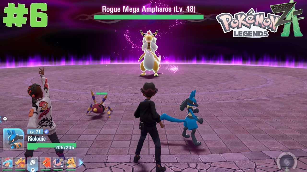 POKEMON LEGENDS Z-A EP 6 Defeating More Rogue mega Evolutions - YouTube