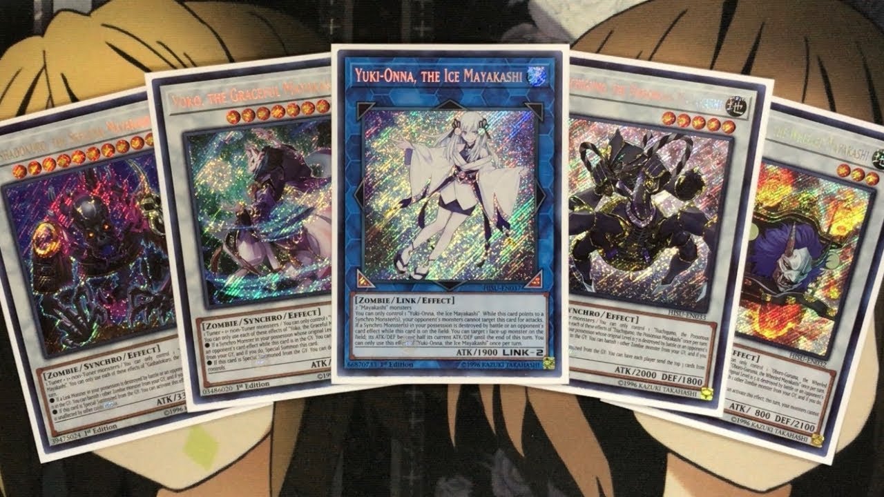 My Mayakashi Yugioh Deck Profile for November 2018 - YouTube