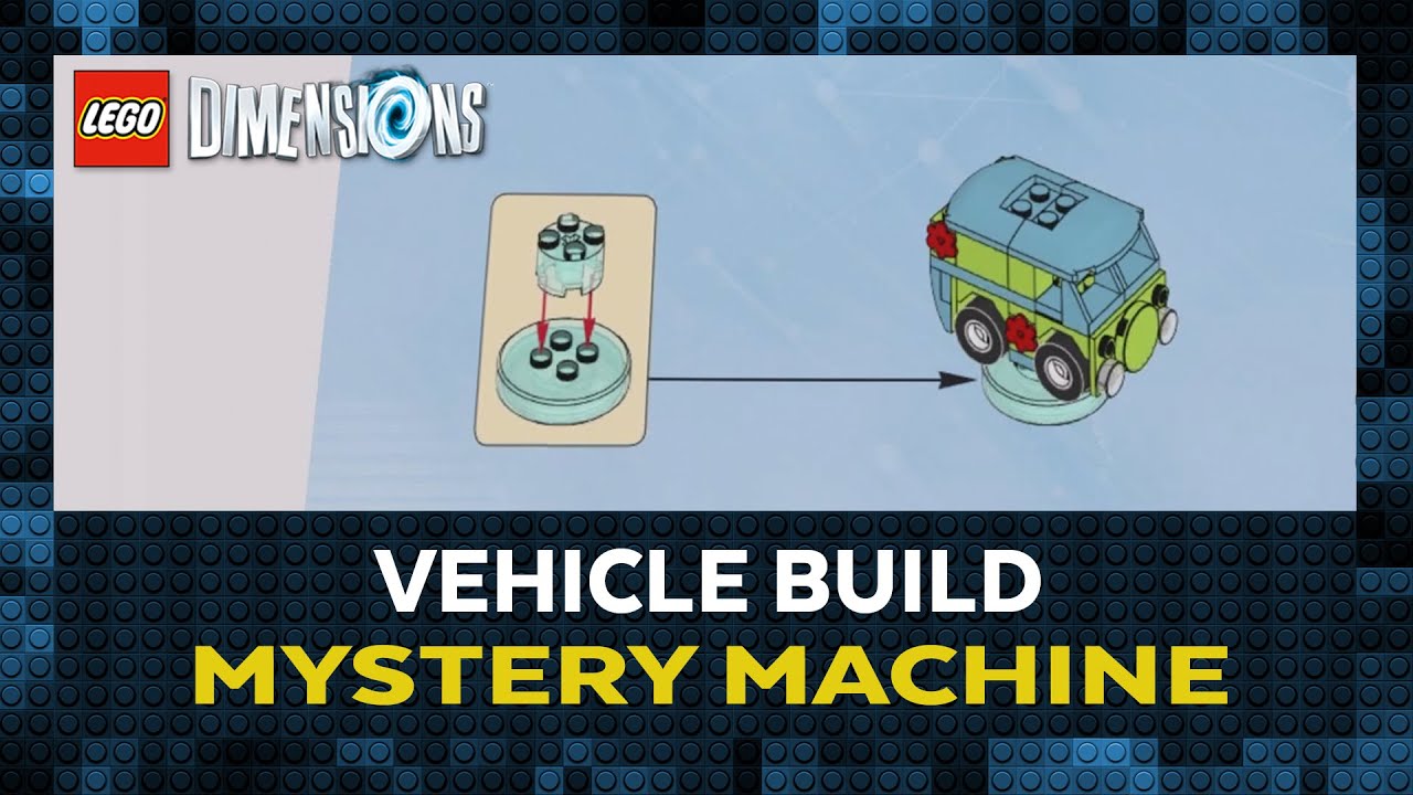 Lego Dimensions - Mystery Machine Construction - YouTube