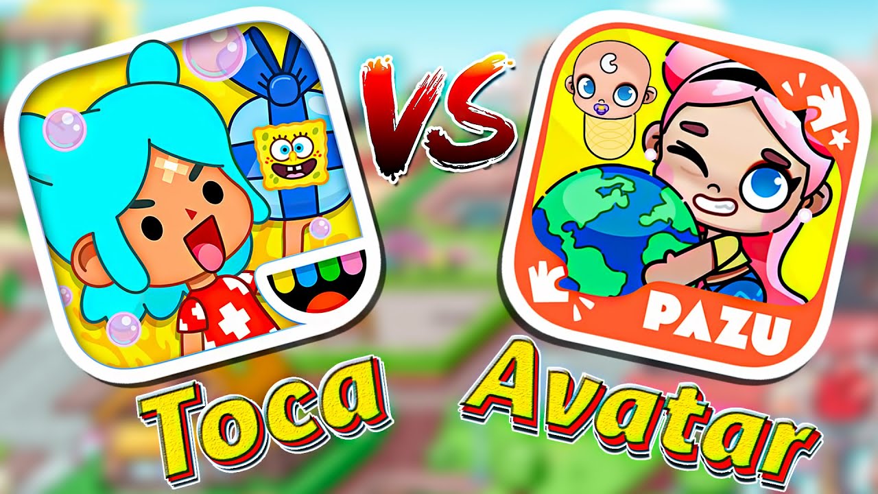 Avatar World vs Toca Boca ️ Pazu vs Toca life world - YouTube