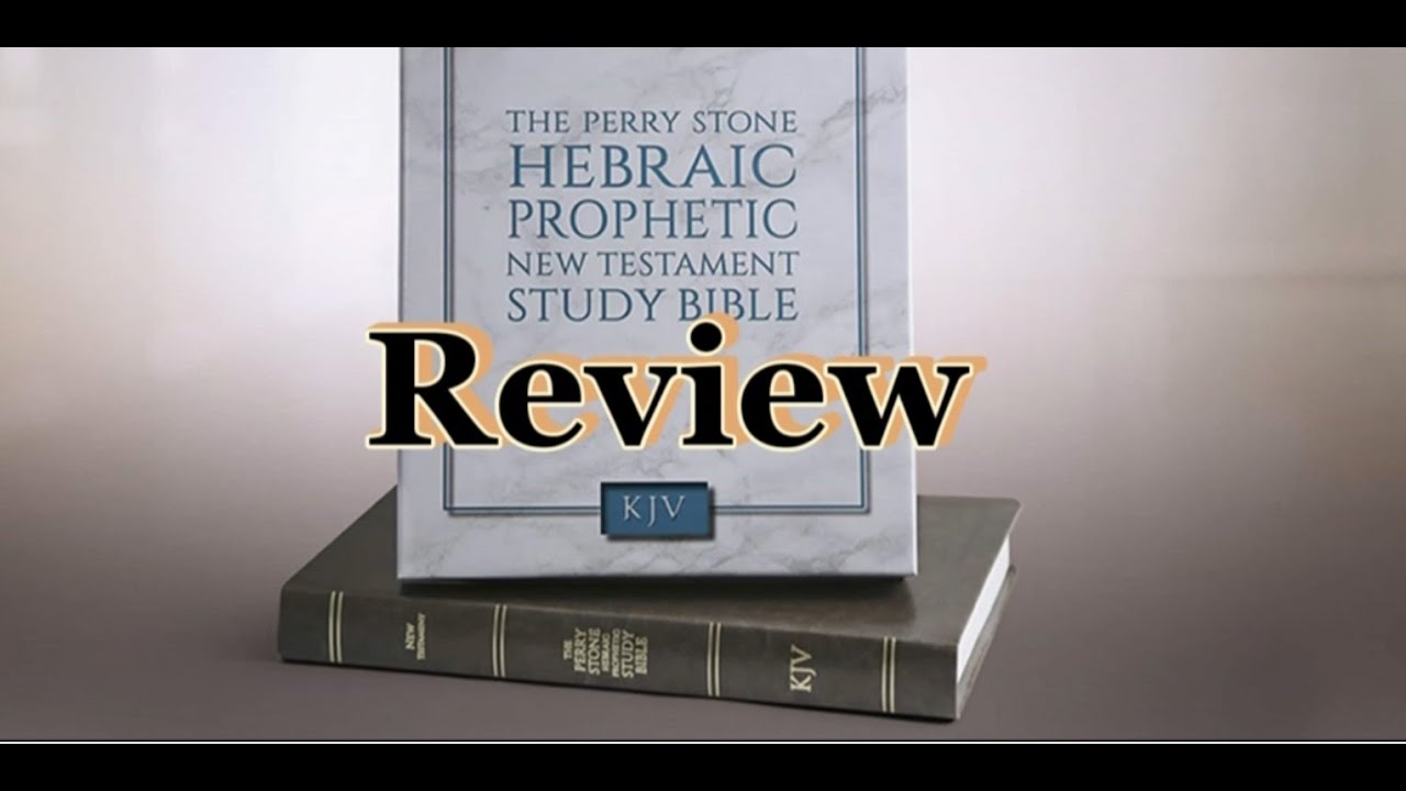 Perry Stone New Testament REVIEW - YouTube