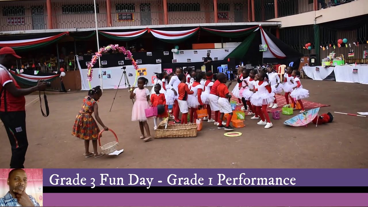 Fun Day Grade 1 performance Trained and conducted By Jonathan Musau ...