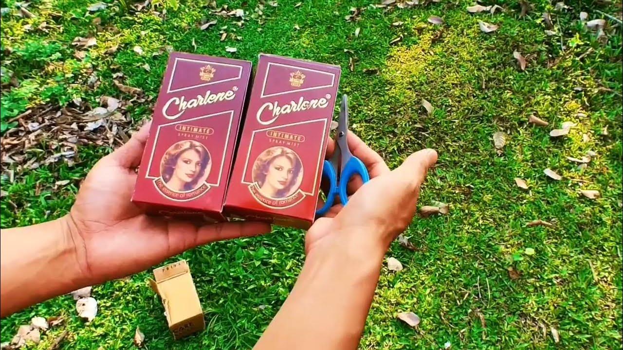 CHARLENE SPRAY MIST PERFUME 50ML - INTIMATE (PACK OF 2) unboxing - YouTube