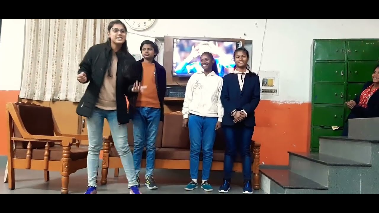 Talk Show Presented by Girls | Public Speaking Drama | Arya Education ...