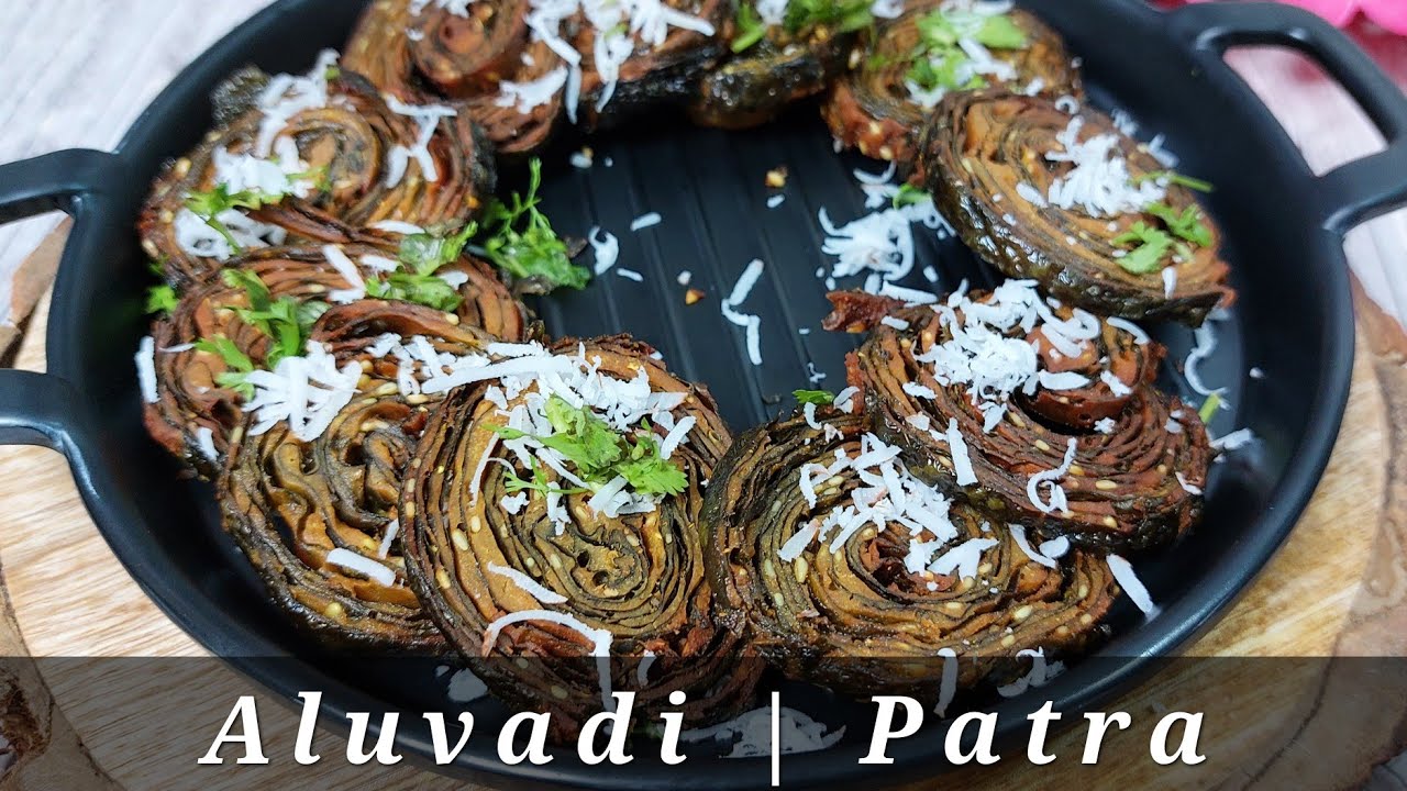 Alu Vadi | महाराष्ट्रीयन आलू वडी | Gujarati Patra Recipe #Aluvadi # ...