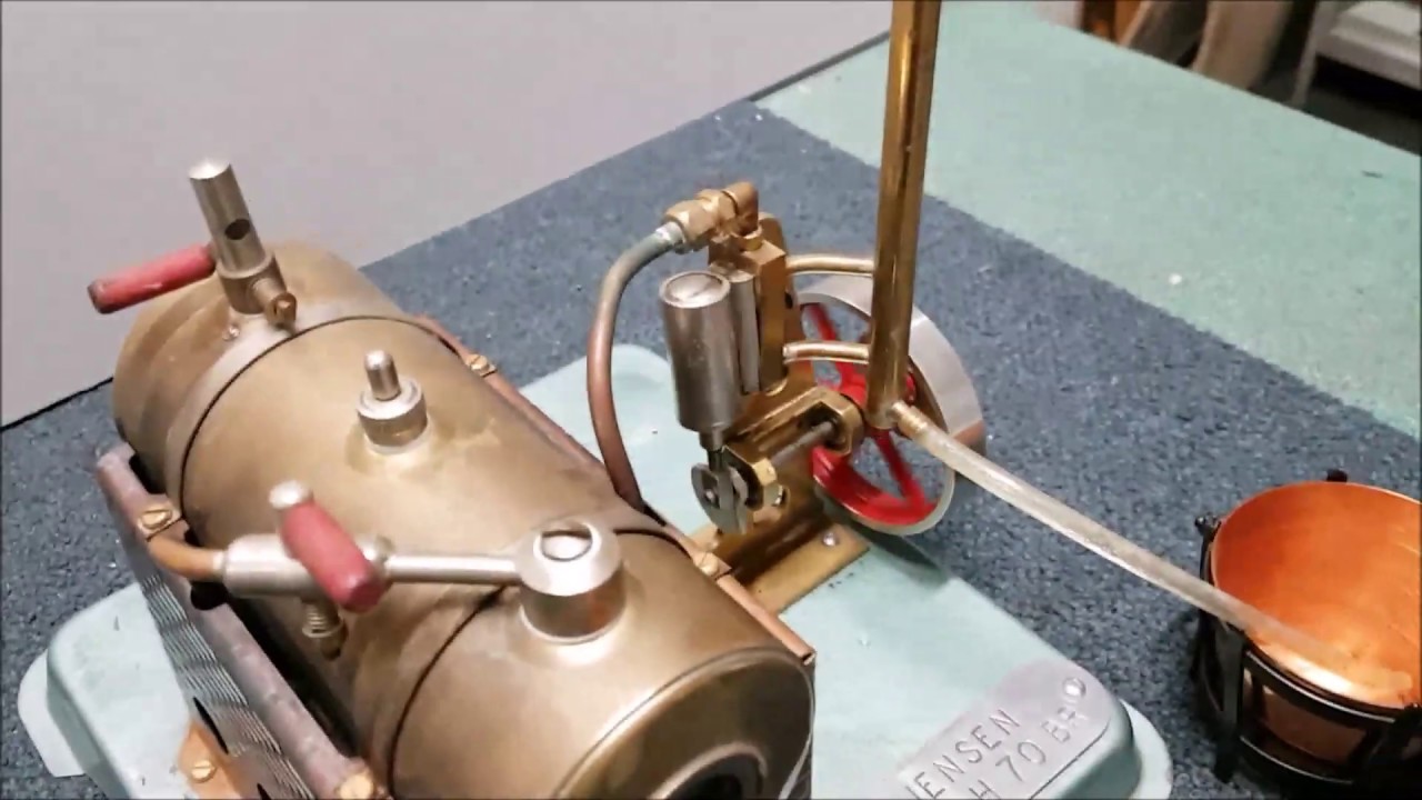 Modified Jensen 70 Steam Engine - YouTube
