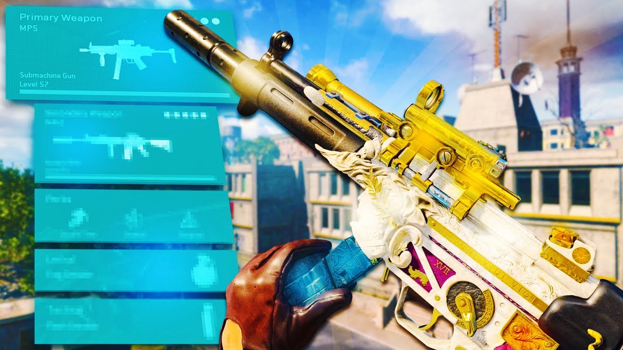 *ULTIMATE* CW MP5 BUILD for WARZONE - 31 KILLS! 💪 BEST Cold War MP5 ...