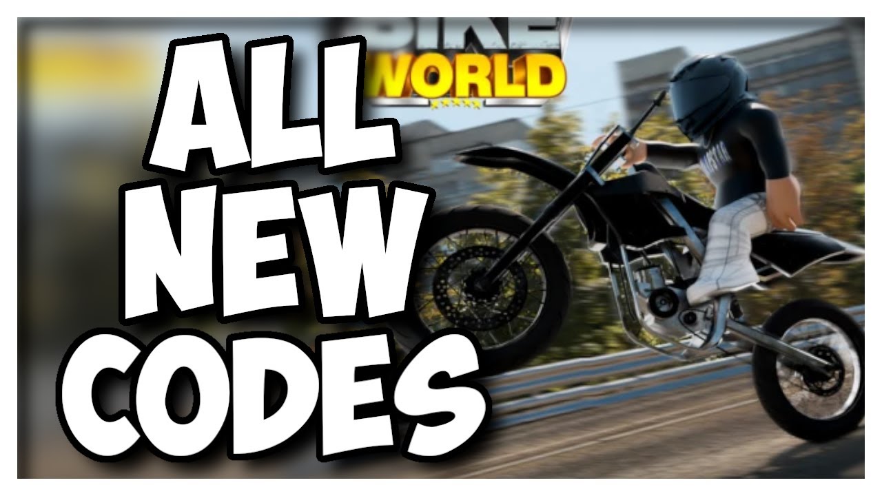 NEW BIKEWORLD CODES FOR APRIL 2025 | ALL WORKING CODES IN ROBLOX ...