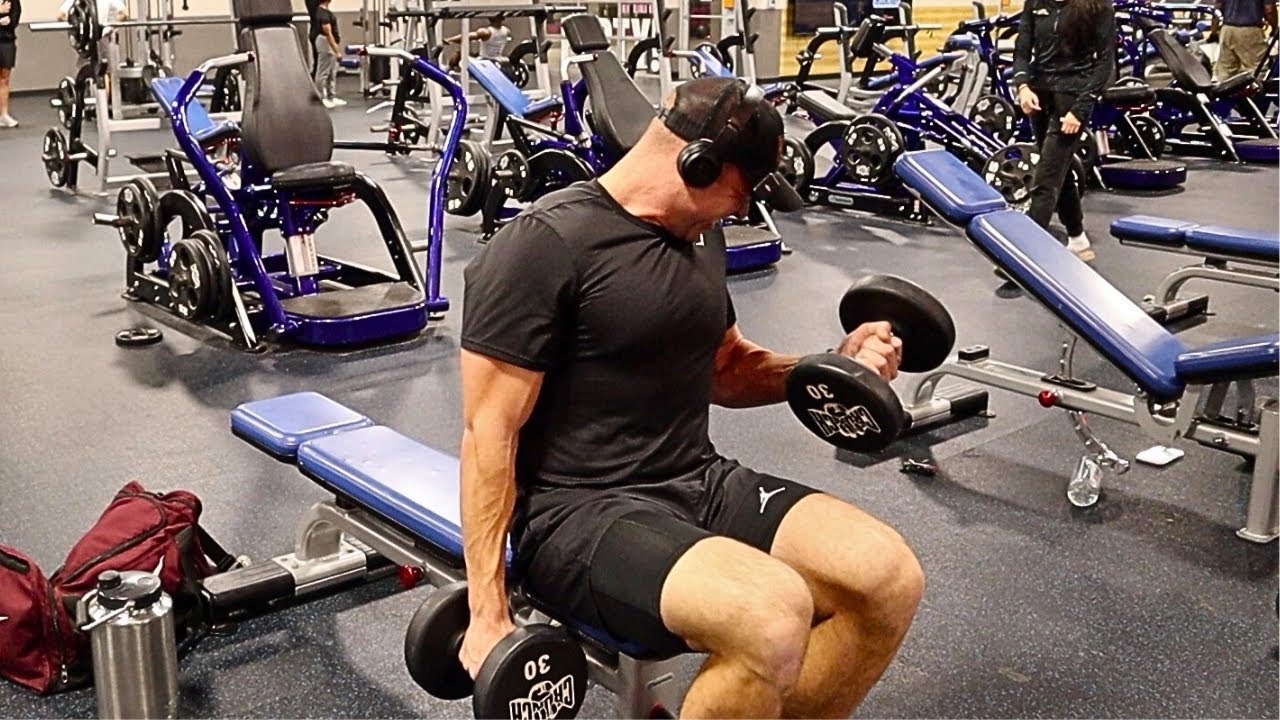 From dad bod to single digit body fat (day 72) Arms - YouTube