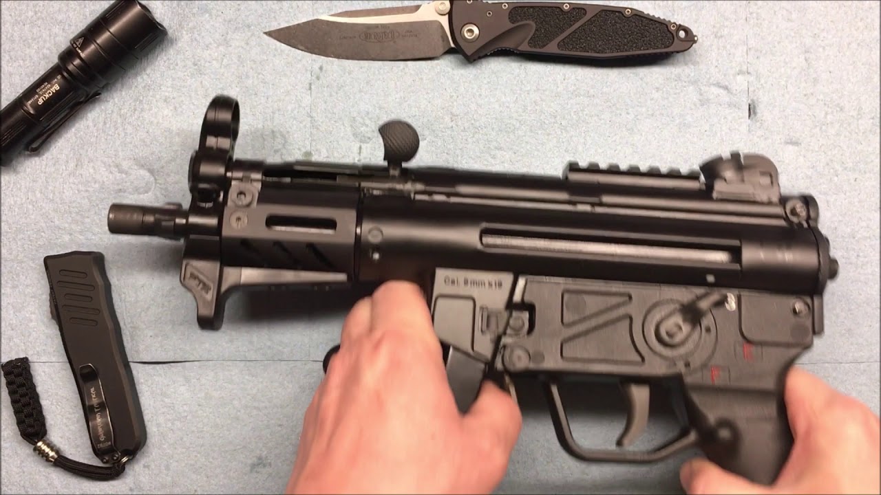 PTR 9KT Review - MP5K Clone - Falls Short - YouTube