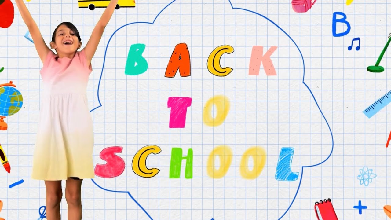 NEW BACK TO SCHOOL SONG 2024 + A Bonus Positive Affirmations Song - YouTube
