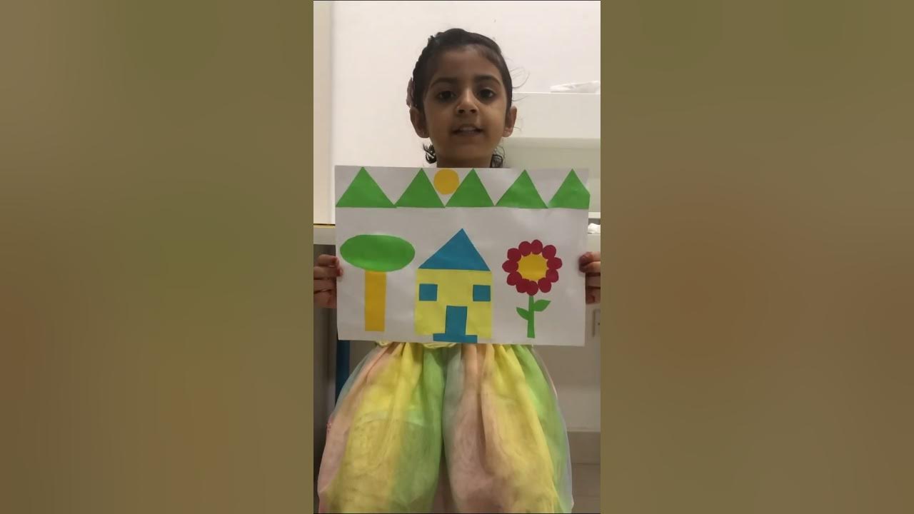Shapes- Activity-kg2-summer holidays - YouTube
