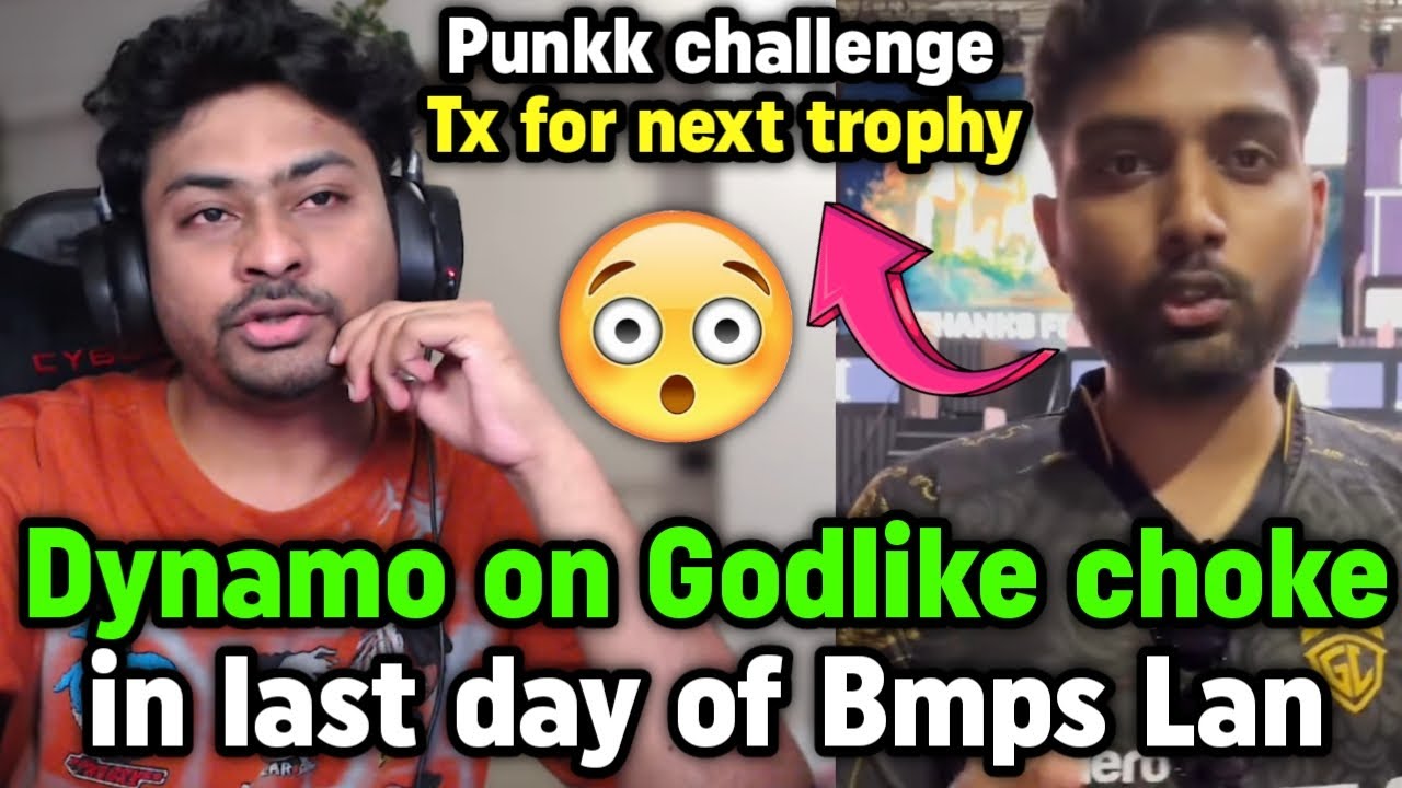 Punkk challenge Tx for next trophy 🏆 Daynamo on Godlike choke in last ...