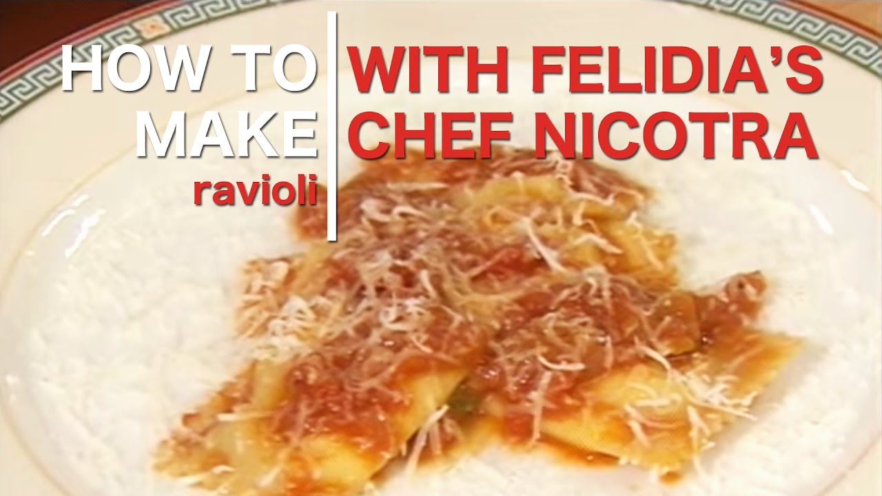 How to Make Ravioli with Chef Fortunato Nicotra from Felidia - YouTube