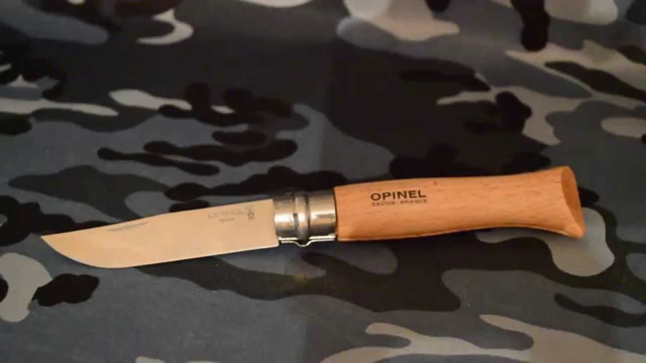 Нож Opinel № 9 VRI (inox) Мысли и Размышления - YouTube