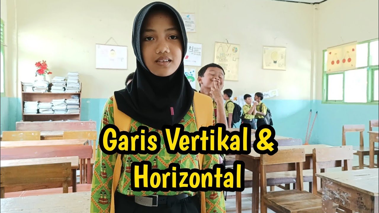 Mengenal Benda Yang Memiliki Garis Vertikal dan Horizontal - YouTube
