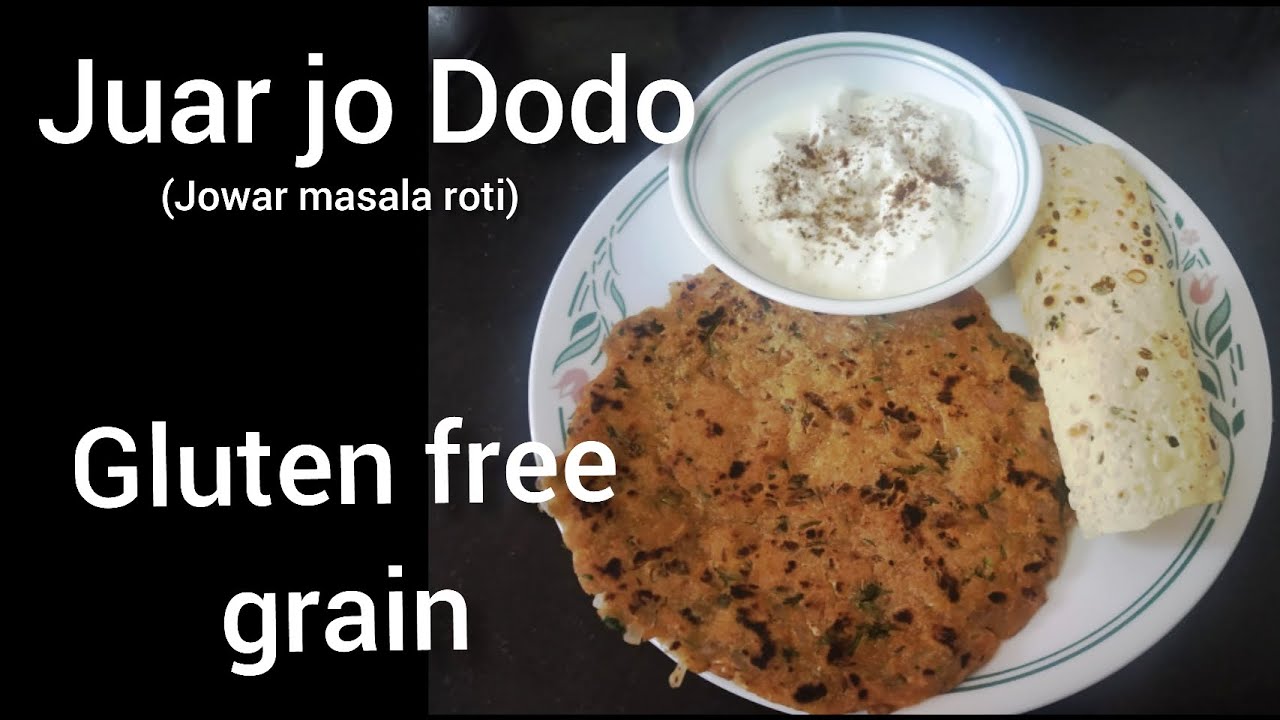Sindhi Juar jo Dodo/ Masala Jowar Roti/Sorghum Flour Indian Flat Bread ...