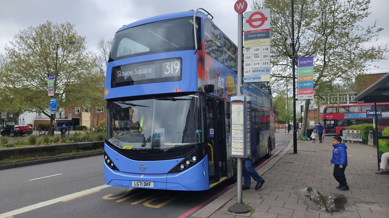 FRV: London Bus Route 319 | Streatham Hill, Telford Avenue - Slone ...