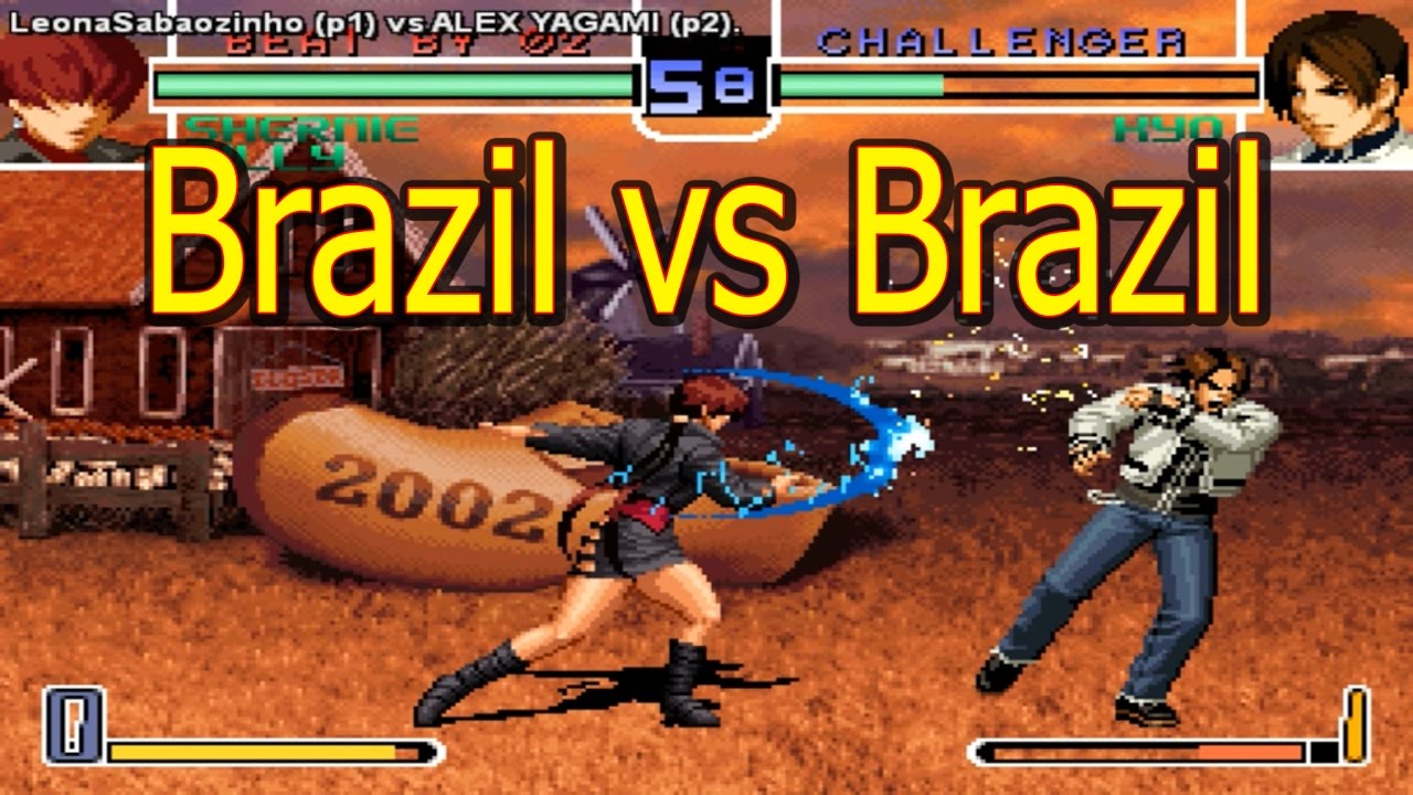 KOF 2002 - Sabaozinho vs ALEX YAGAMI - YouTube
