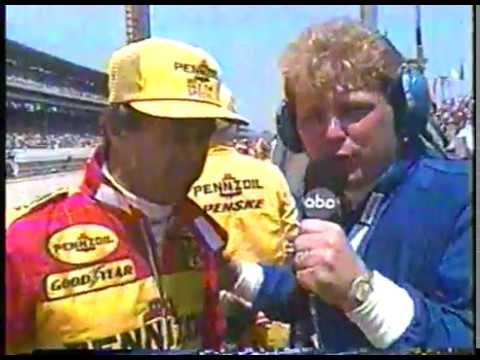 Auto Racing - 1987 - Indy 500 - Jerry Gappens Interviews Driver Rick ...