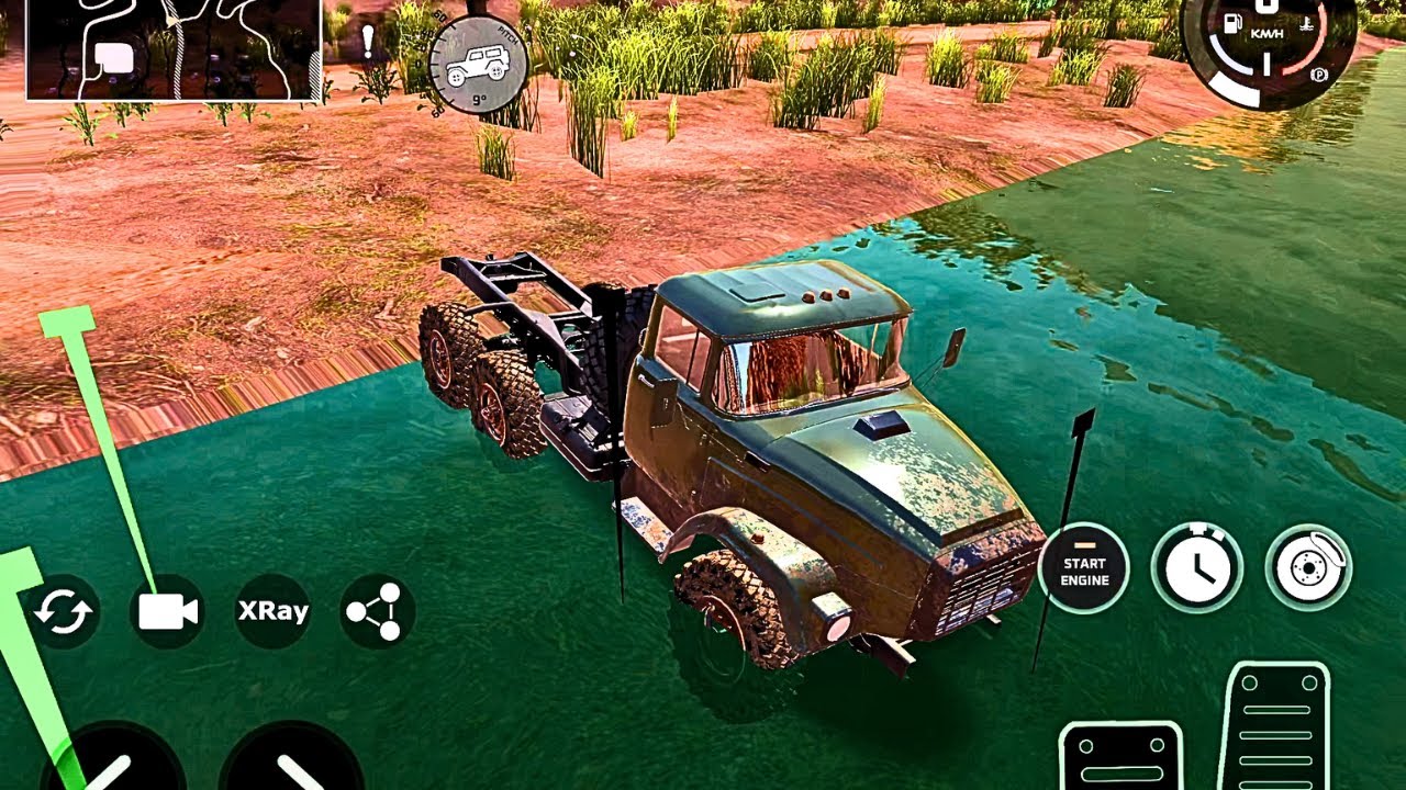 Truck Driving in Desert And River | Drive CSX Gameplay - YouTube