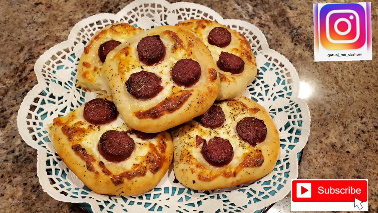 Pogaqe me djath dhe sugjuk - Quick homemade bread recipe filled with ...