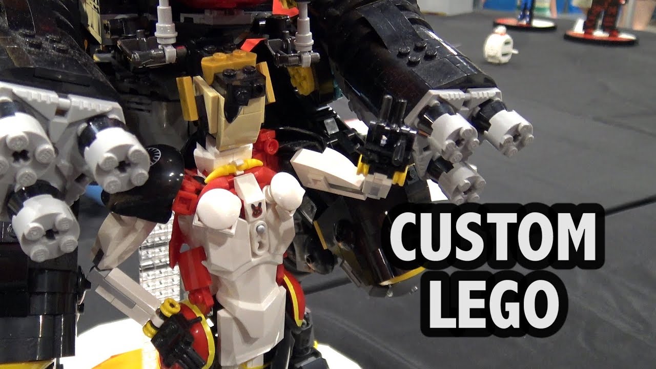 D.Va and Meka LEGO Figures from Overwatch | Brickworld Chicago 2018 ...