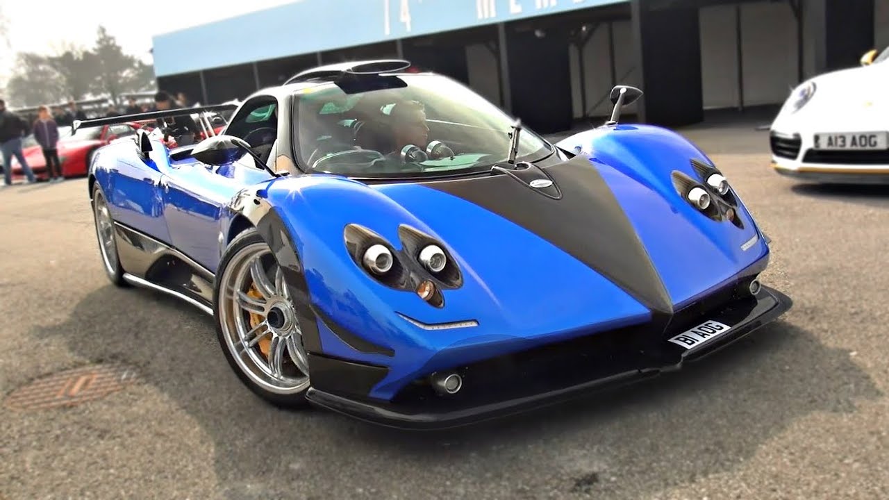 Pagani Zonda 760 PS starts ups, loud revs and crazy combos!! - YouTube