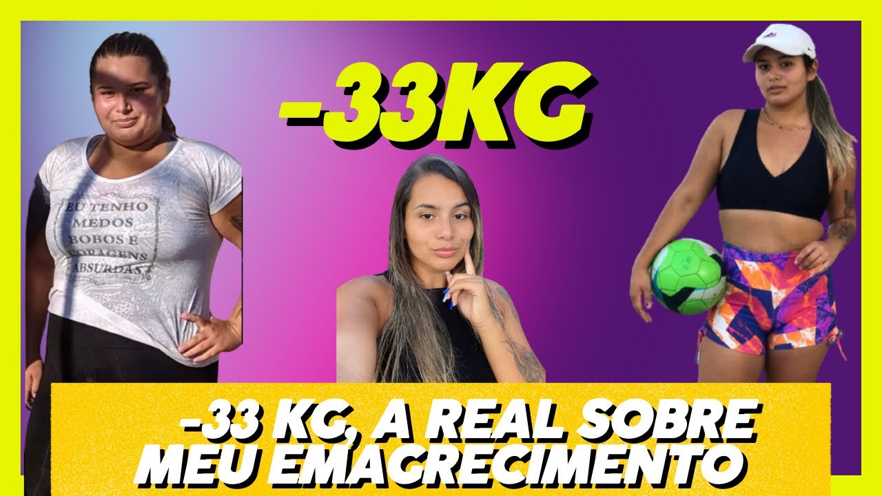 Como emagreci 33 kg em 6 meses - YouTube