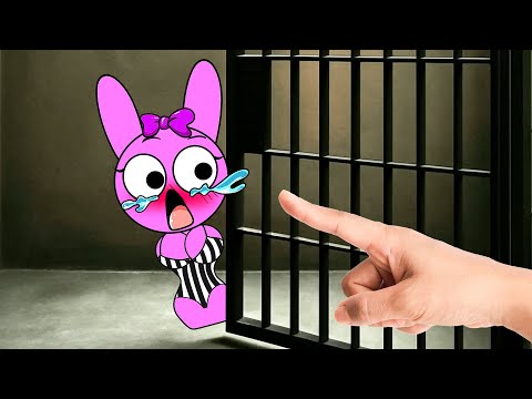 🚨 SOS: PINKI Has Disappeared From The Prison 😱!! ( Sprunki in Real Life)