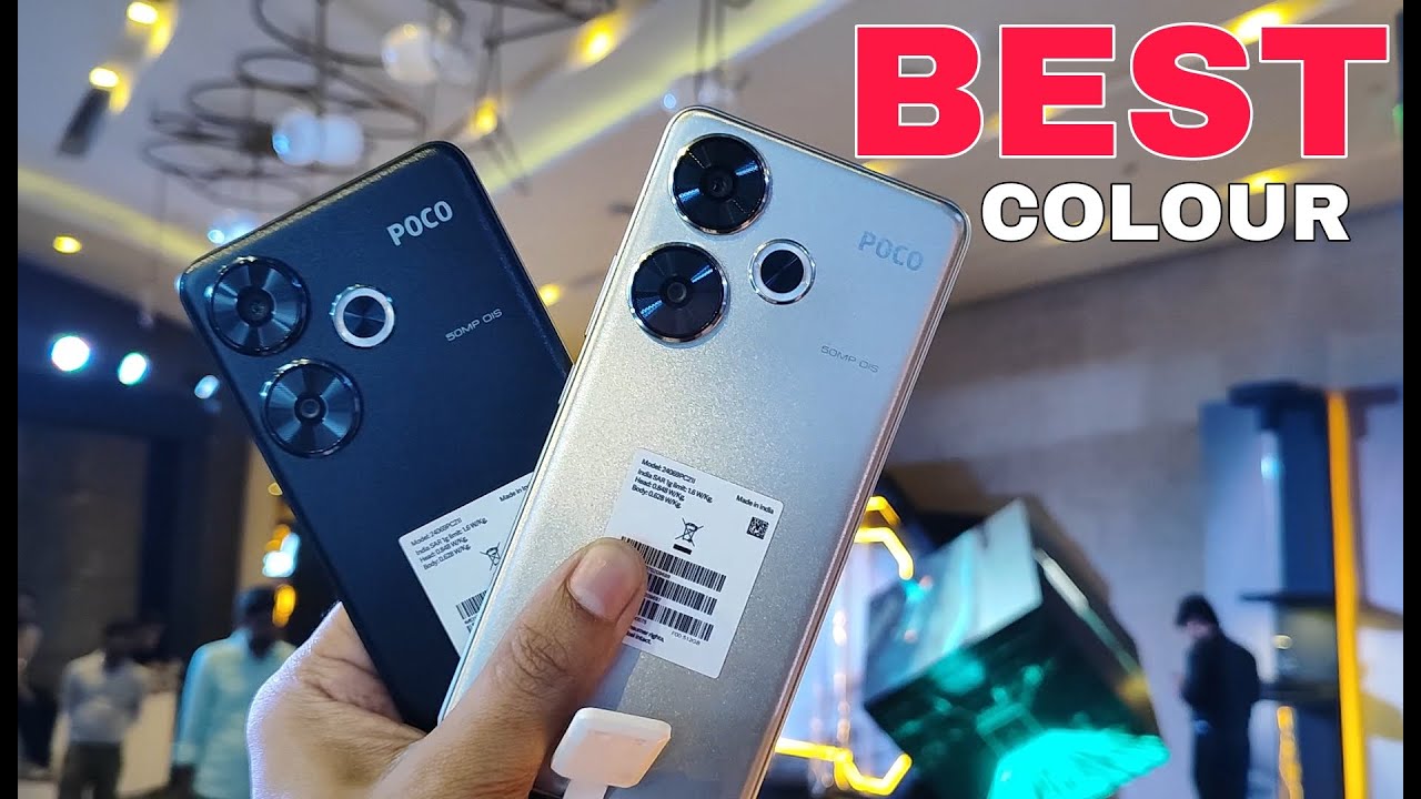 Poco F6 5G Best Colour | Poco F6 5G All Colours | Which You Choose ...