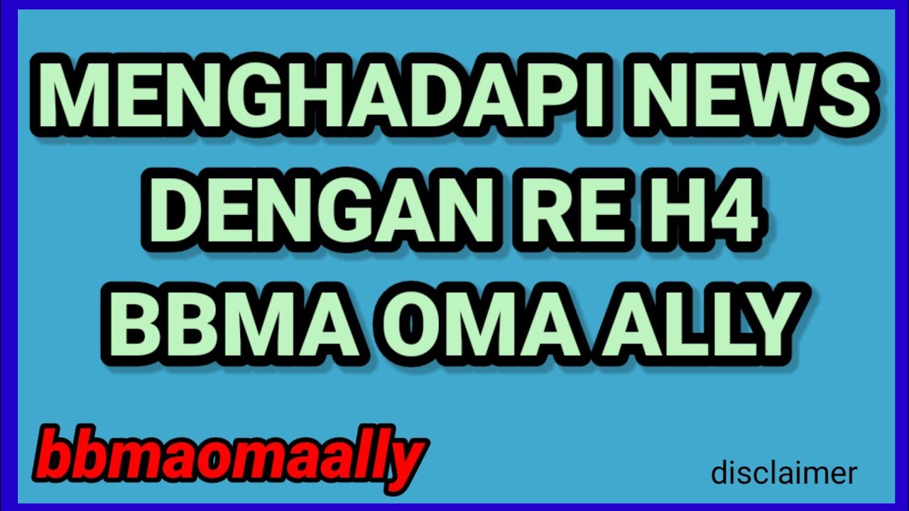 TRADING NEWS MENGGUNAKAN ANALISA BBMA OA - YouTube