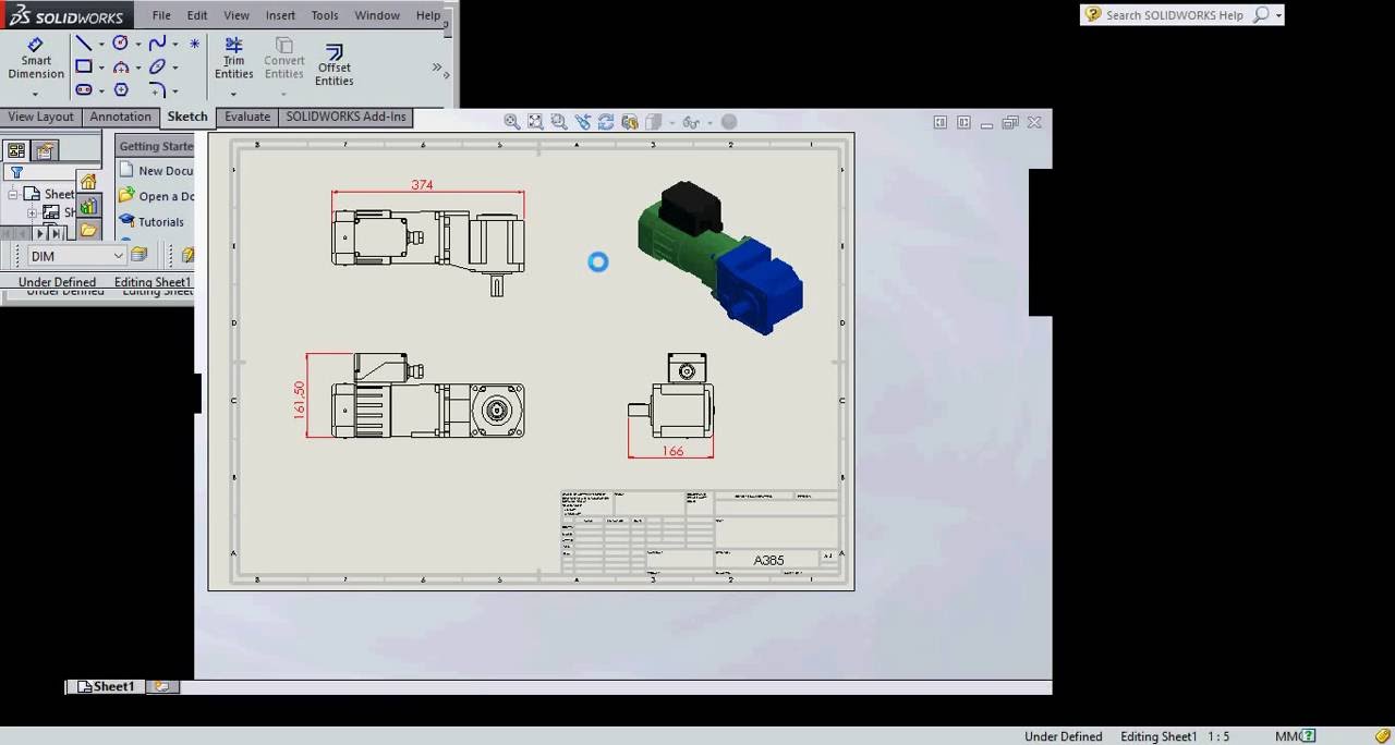 0003 EXPORT THE PDF FILE IN SOLIDWORKS 2015 - YouTube
