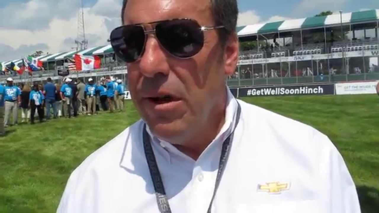 GM Exec VP Mark Reuss at 2015 Detroit Belle Isle Grand Prix on Chevy ...